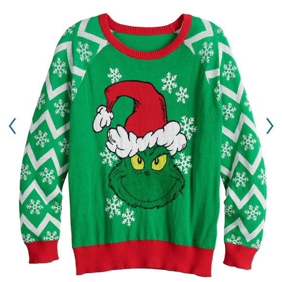 Dr. Seuss | Sweaters | Grinching Christmas Sweater Womens Grinch ...